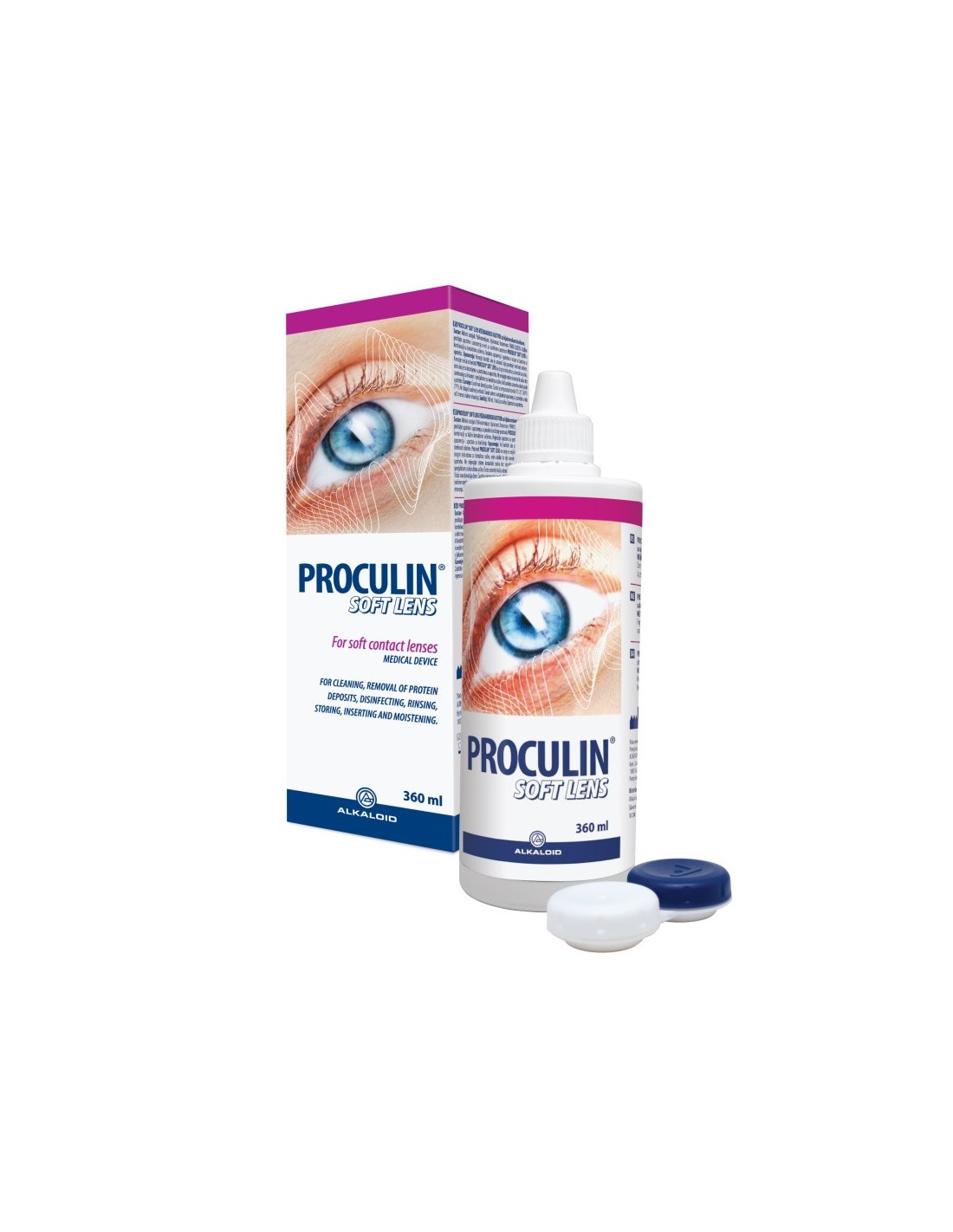 Proculin Soft Lens za sve vrste kontaktnih leća Količina ml 360 ml