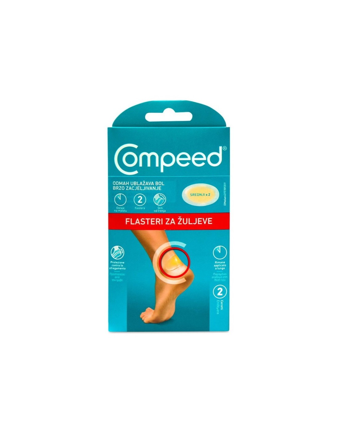 Compeed Flasteri za žuljeve S