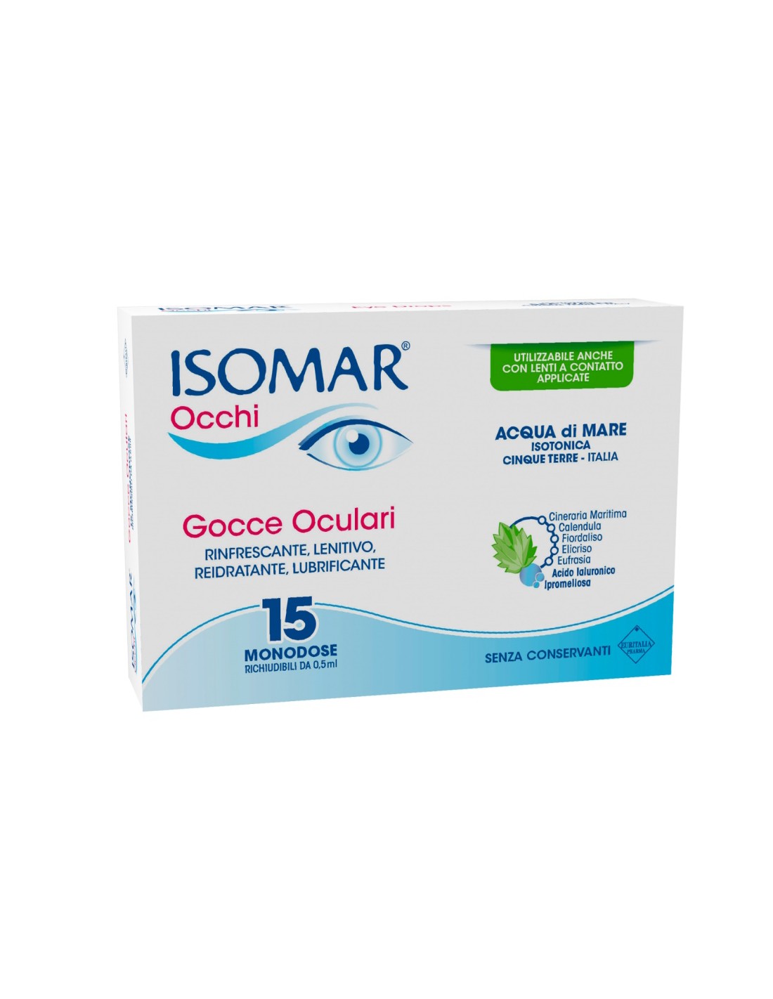 Isomar kapi za oči monodoze