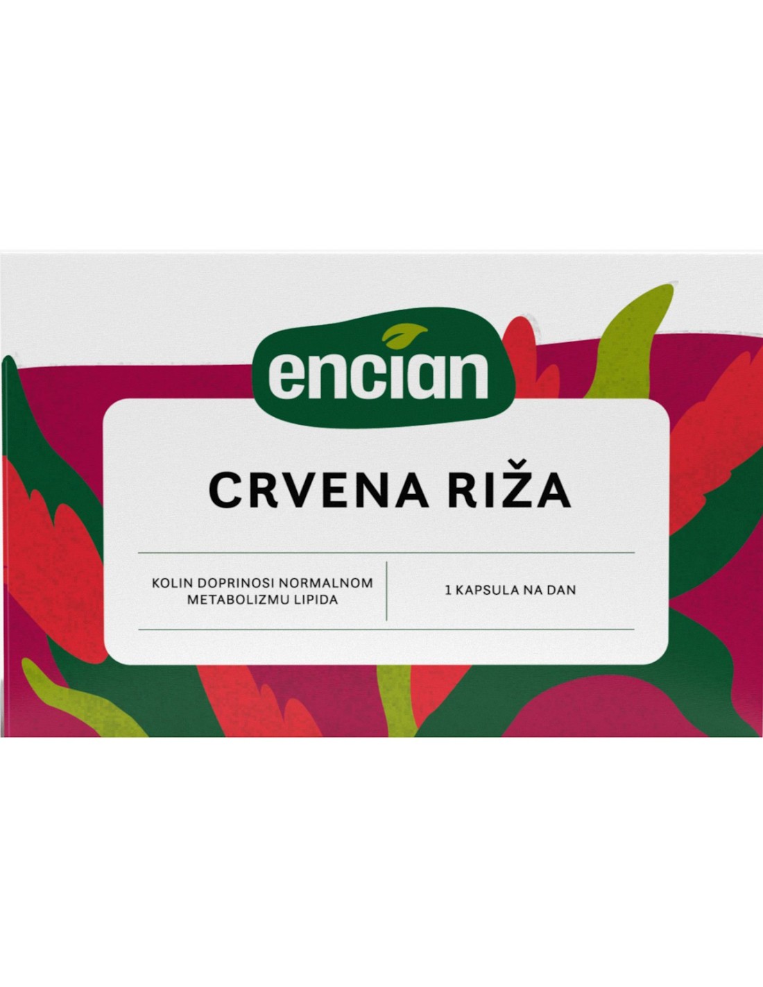 Encian Crvena riža kapsule, dodatak prehrani
