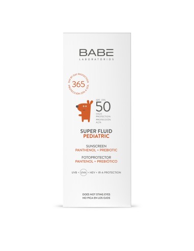 Laboratorios BABÉ SUN PEDIATRIC Super Fluid SPF50