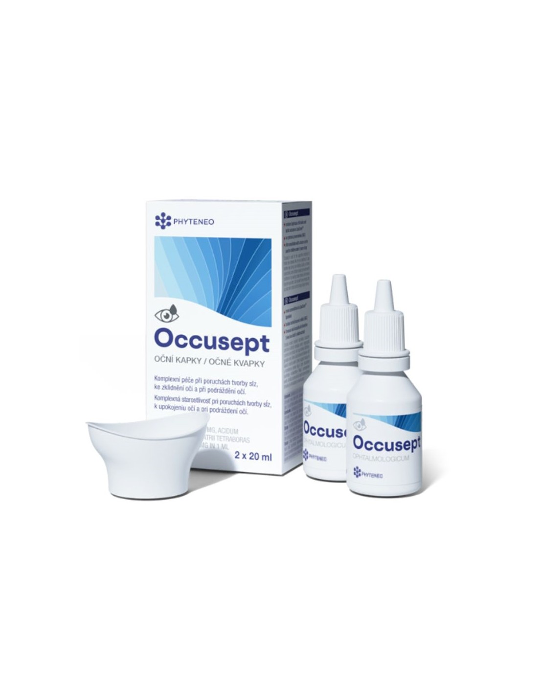 Farmedix Occusept kapi za oči 2 x 20 ml