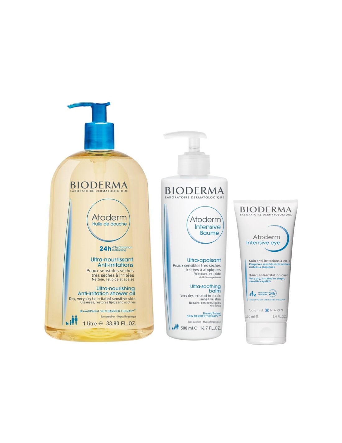 Bioderma Atoderm Ulje za tuširanje 1000 ml + Atoderm Intensive Baume ...