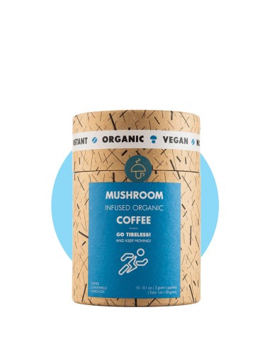 Mushroom Cups Go Tireless organska instant kava sa Cordycepsom i ...