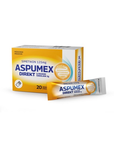 Aspumex Simetikon 125 mg Direkt vrećice