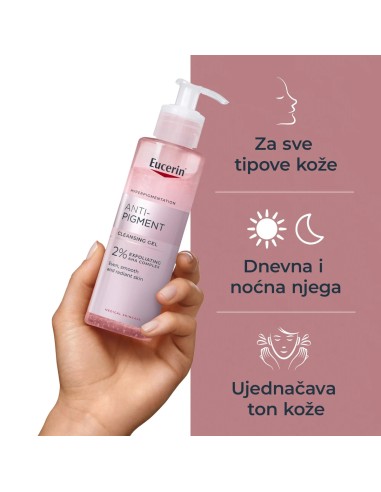 Eucerin Anti-Pigment gel za čišćenje lica 99288