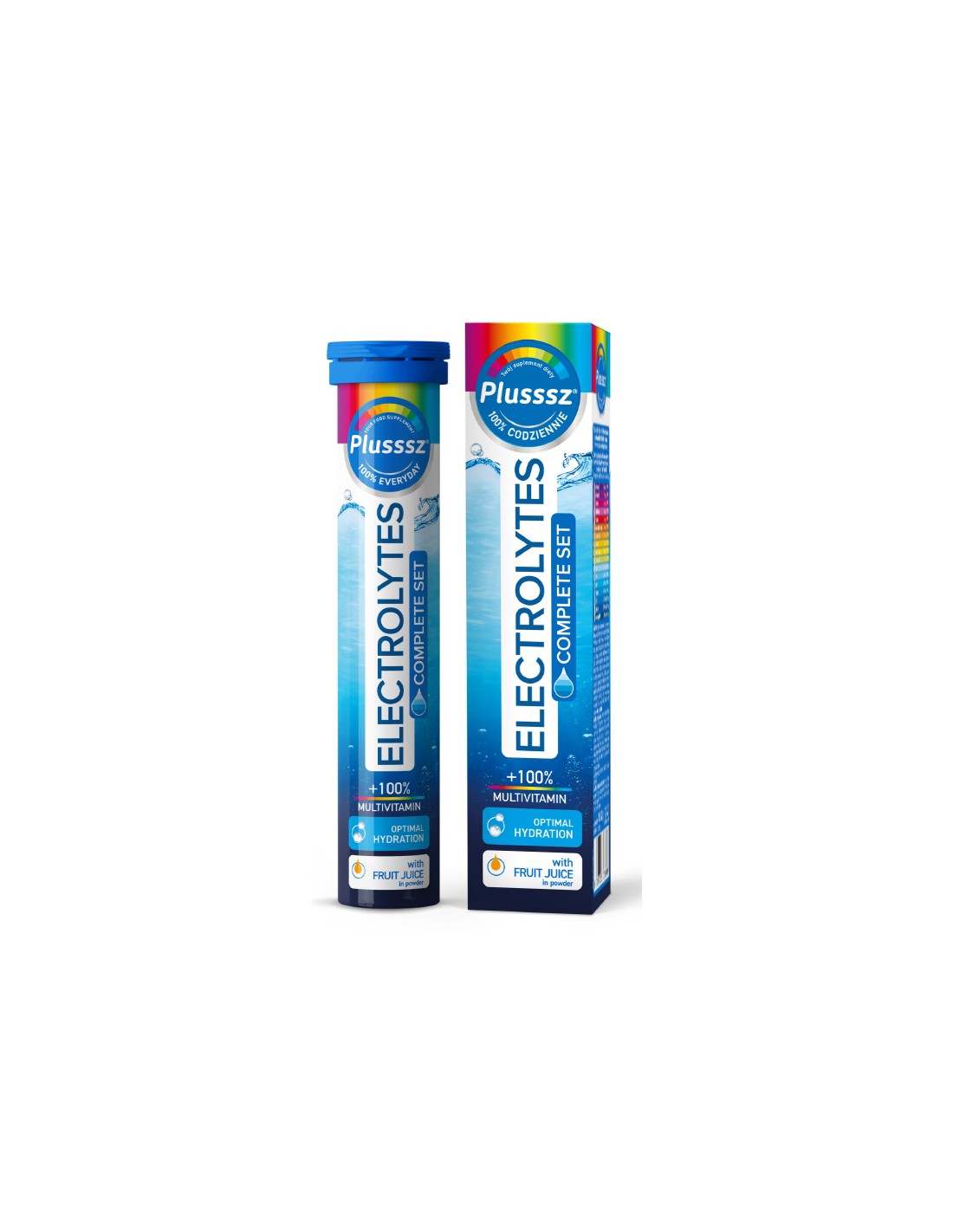 Plusssz 100% Multivitamin + Electrolytes šumeće tablete