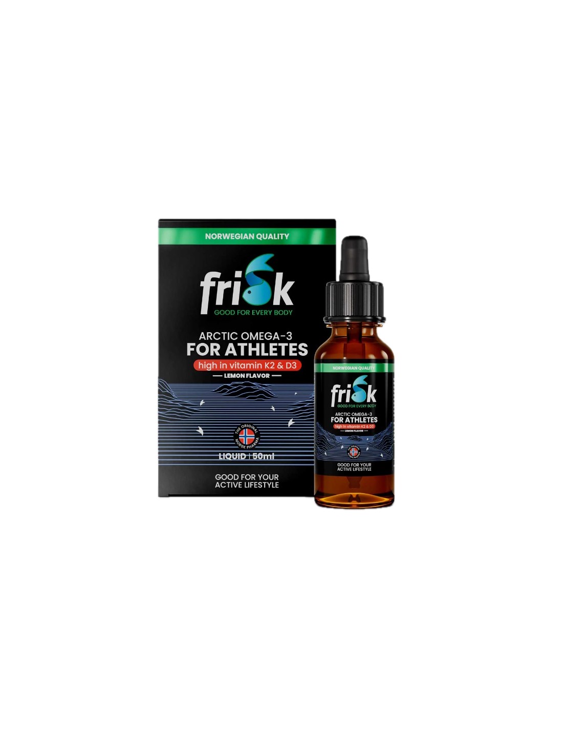 Frisk Arctic Omega-3 sportaši ulje, dodatak prehrani